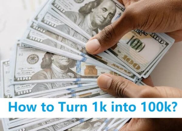 How To Turn 1k Into 100k In 10 Years? -Flip $1,000 Dollars